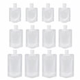 12 Piece Transparent Cosmetic and Toiletry Organizer Bag Set, Travel ...