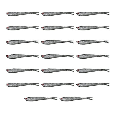 Electronicheart 20Pcs Fishing Lure Artificial Soft Simulation Tackle ...