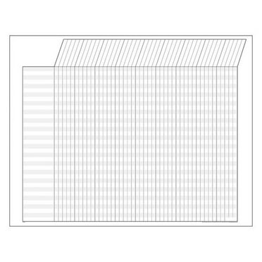 Jumbo Horizontal Incentive Chart Pack, 28 X 22, Assorted Colors With ...
