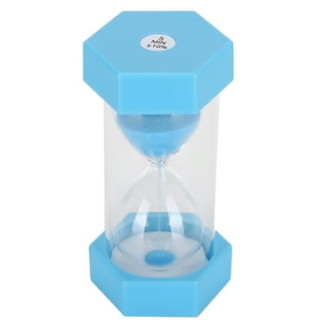 6 Pcs Plastic 1 Minute Sand Timer Sandglass Hourglass Sand Clock, Blue ...