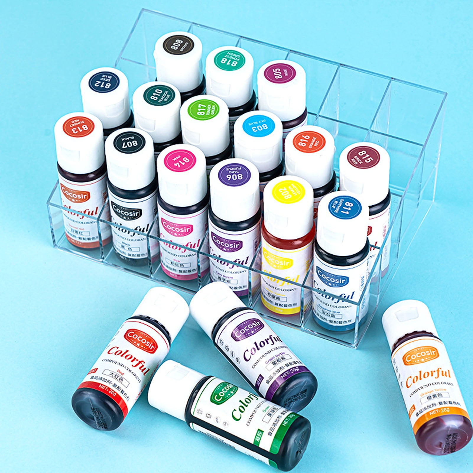 Food Coloring - Wide Application DIY - Compact 26g Cake Creaming ...