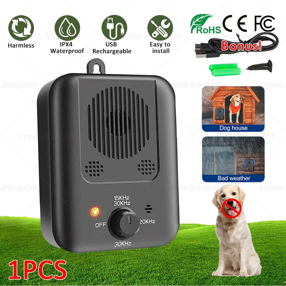 Click here for Addfst Outdoor Anti Bark Device Ultrasonic Dog Bar... prices