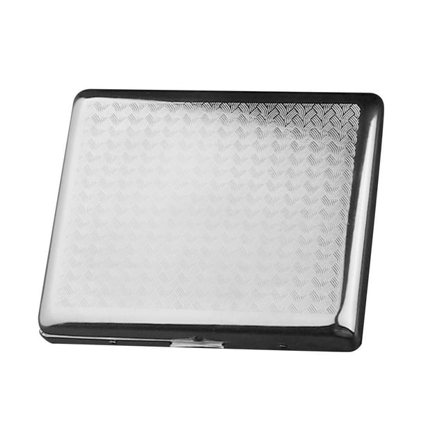 Cigarette Holder Case Metal Large Capacity Small Portable Cigarette ...