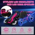 Electric Go Kart for Kids，24V Powerful Drift Kart with 2 * 150W Motors ...
