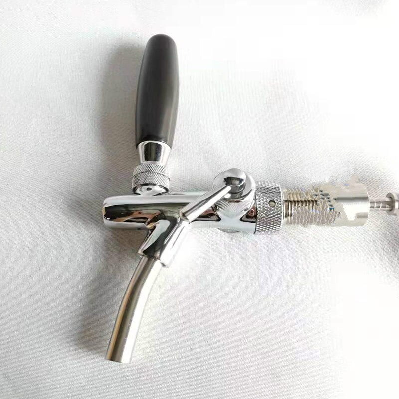 Wine tap connector 7/16 to 5/8 Beer Keg Liquid/Gas Connector Ball Lock ...