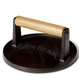 Jim Beam Burger and Meat Press with Wooden Handle - Walmart.com