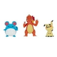 POKEMON - Battle Figure Set (2-3"Fig, 3pack: Marill, Mimikyu #1, Raboot ...