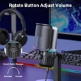 Condenser Gaming Microphone, PC Microphone for Streaming, Podcasts ...