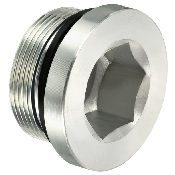 Uxcell M36*1.5 Internal Hex Head Pipe Fitting Plug, Male Thread 45 ...