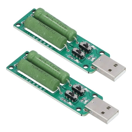 Spptty Electronic Load Tester,USB Load Tester,2Pcs USB Load Tester ...
