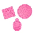 CEORPER Steampunk Clocks Gear Sugar Chocolate Fondant Mold Diy Baking ...