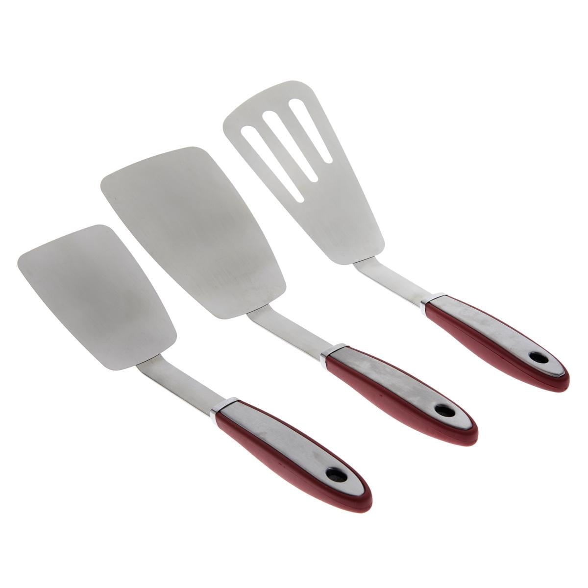 Wolfgang Puck Stainless Steel 3-piece Flexible Spatula Set - Walmart.com