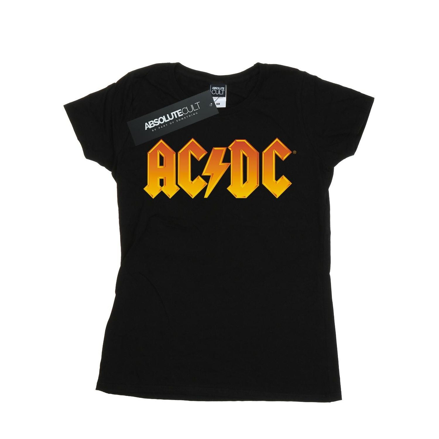 Click here for Acdc Ac/Dc Womens Fire Logo Cotton T-Shirt S prices