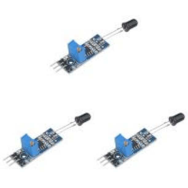 DQrwqpou Módulo sensor detección llama infrarroja DC 3V-5V Detector ...