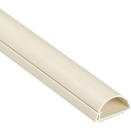 ZMLEVE Medium Cord Cover | Decorative Cable Raceway | Beige | 39 Inch ...