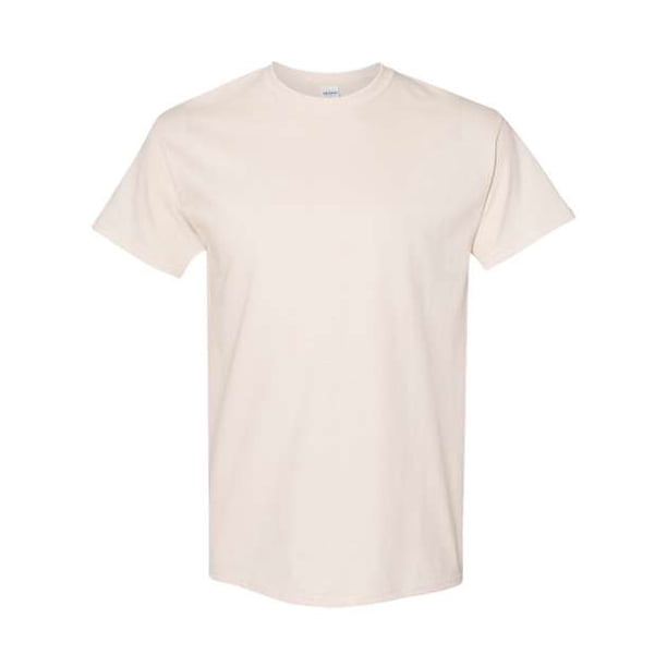 Camiseta de algodón Gildan Heavy Cotton 100% 20F Natural 2XL | Bodega ...