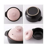 Kitchen Flower Lucia Natural Glazed Ceramic Porcelain Cookware Hot Pot ...