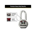Master Lock Solid Steel 2-1/2in Outdoor Keyed Padlock, M930XKADLHCCSEN ...