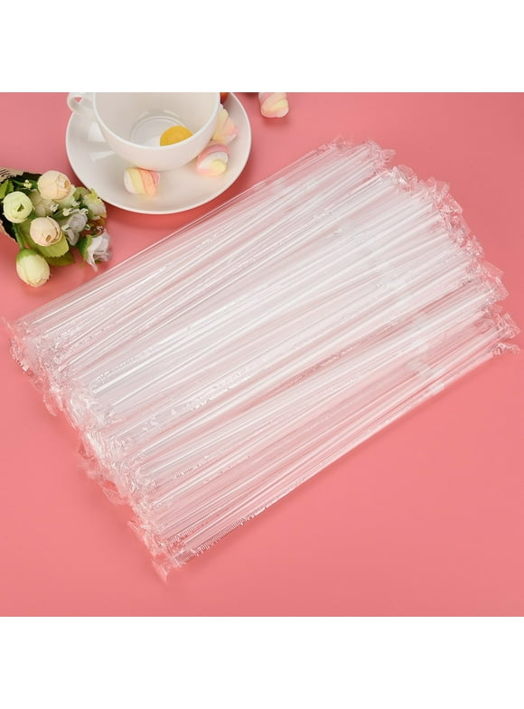 Plastic Straws in Straws | Clear - Walmart.com