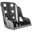 Vintage Style Aluminum Bomber Seat for Hot Rods | Comfortable 20-Degree ...
