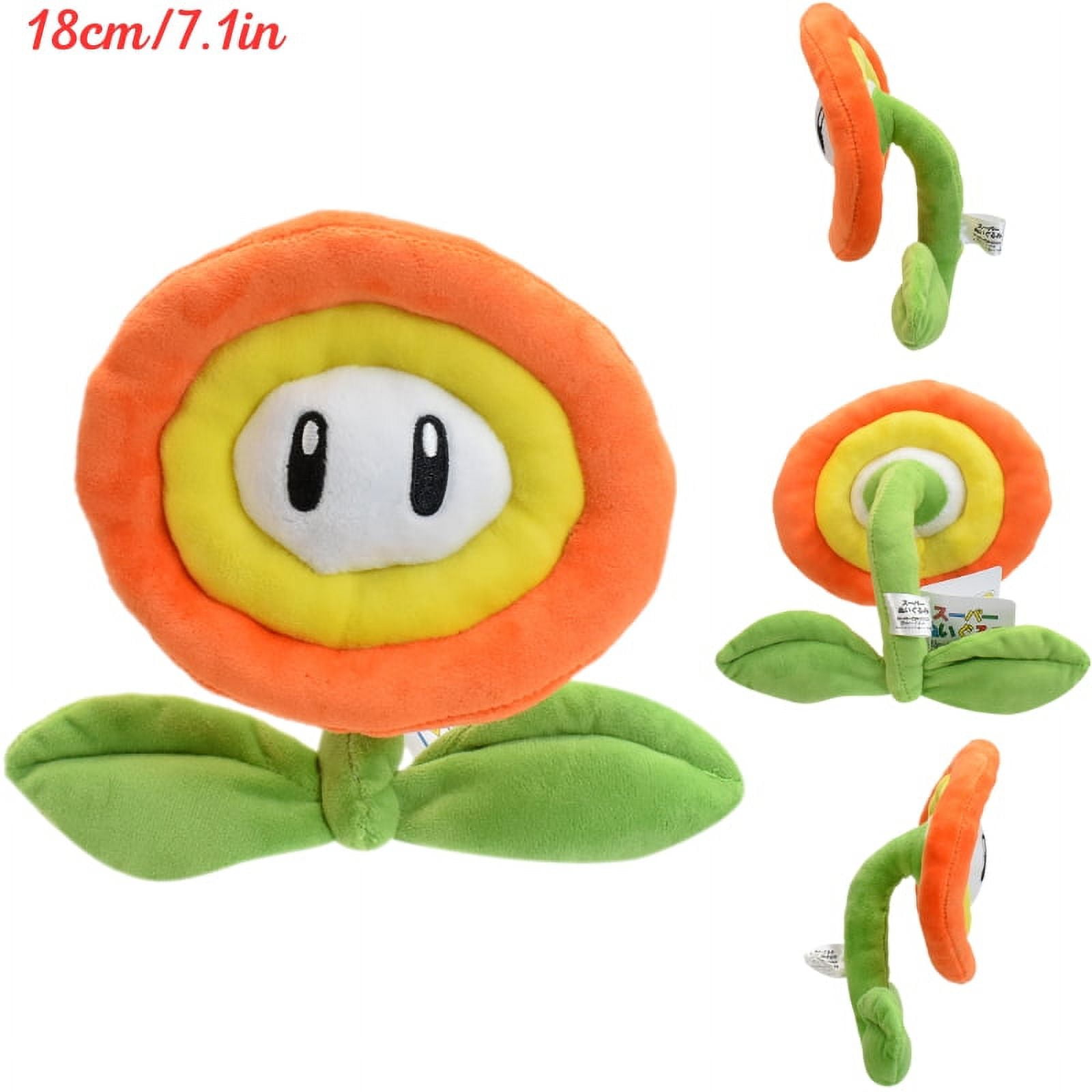 Juguetes de Peluche Kawaii de Mario Ice Fire Flower, figura de Anime ...