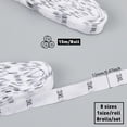 Clothing Size Labels Garment Accessories Size Tags White 12mm 15m/Roll ...