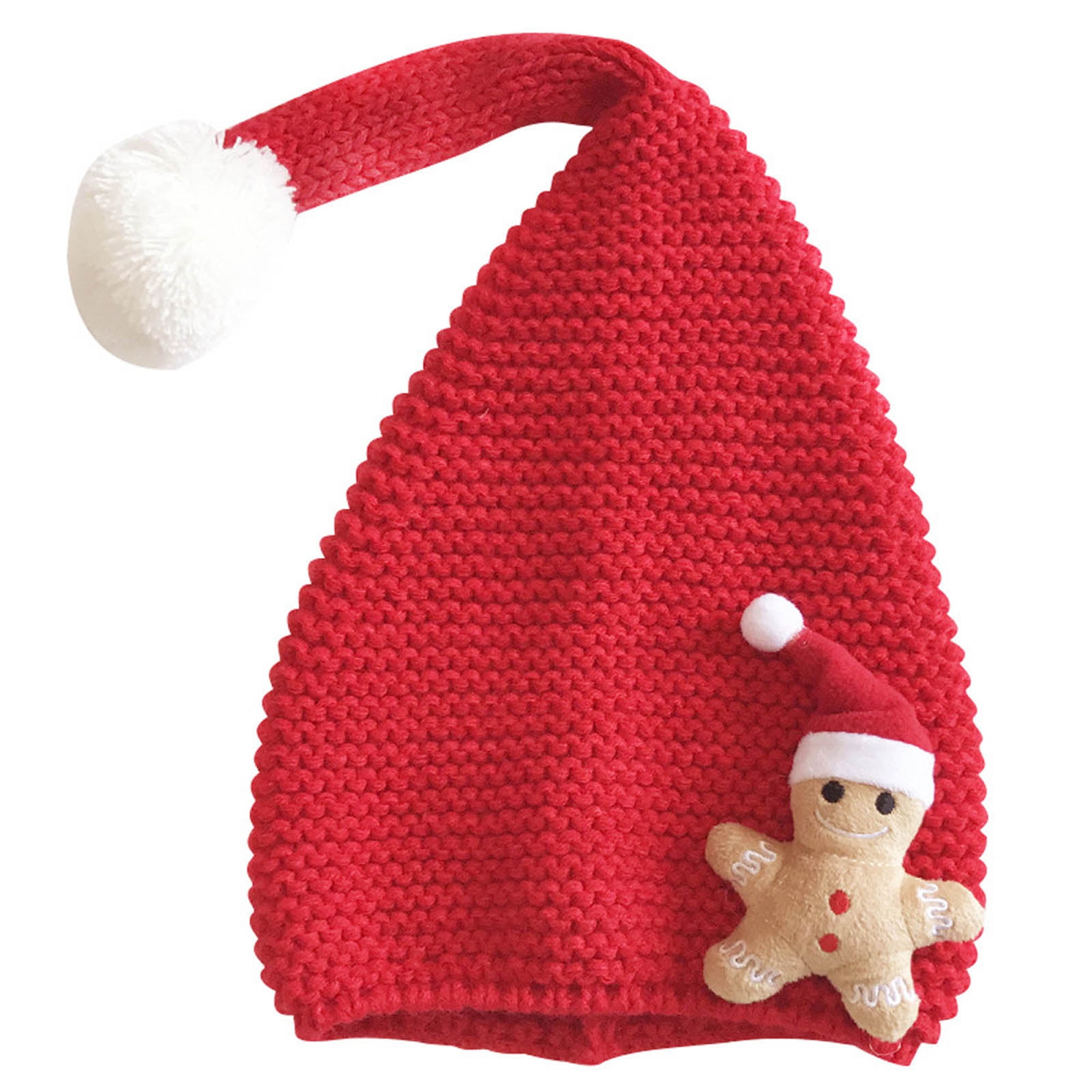 Gingerbread Man Knit Hat