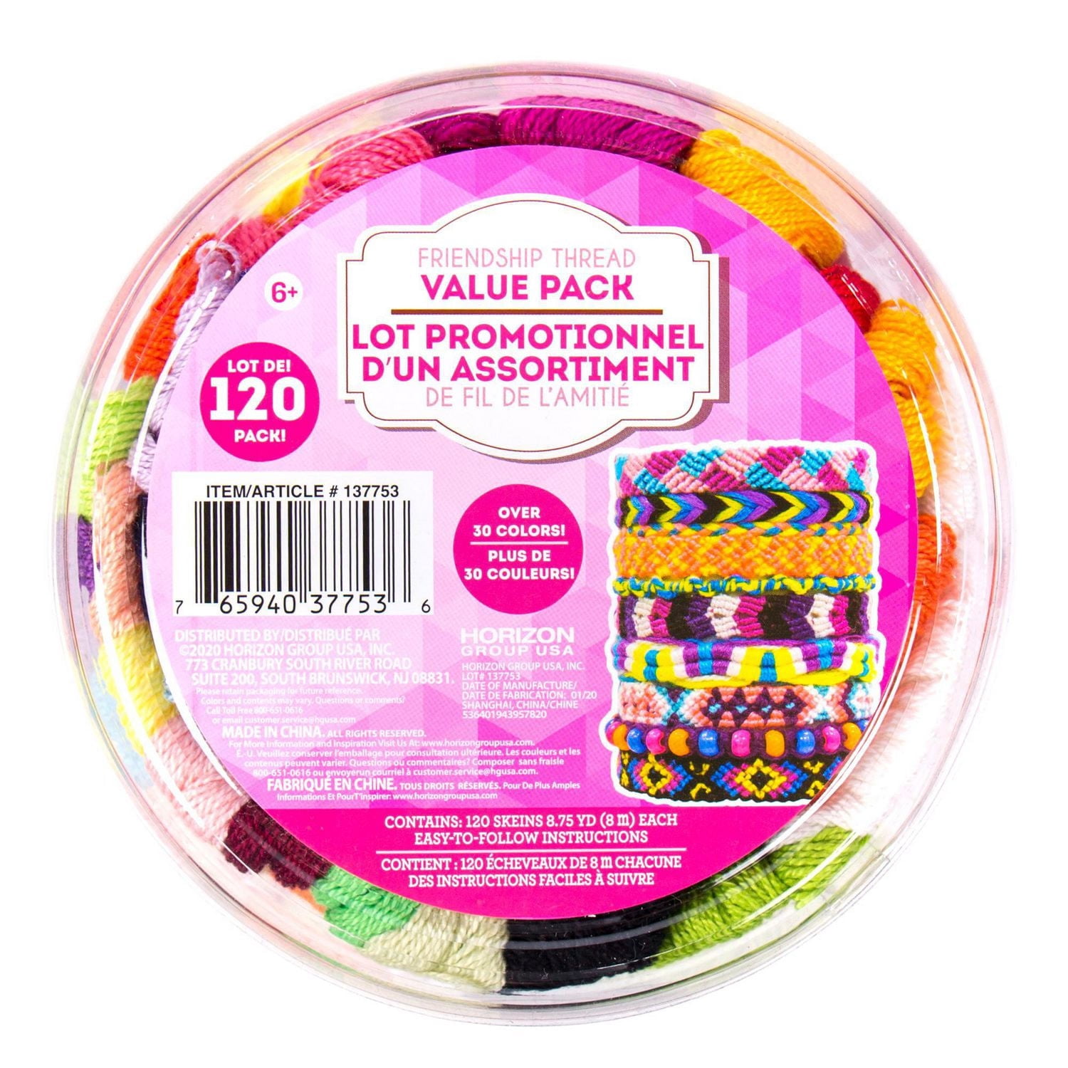 Friendship Thread Value Pack by Horizon Group USA, 6 years and up ...