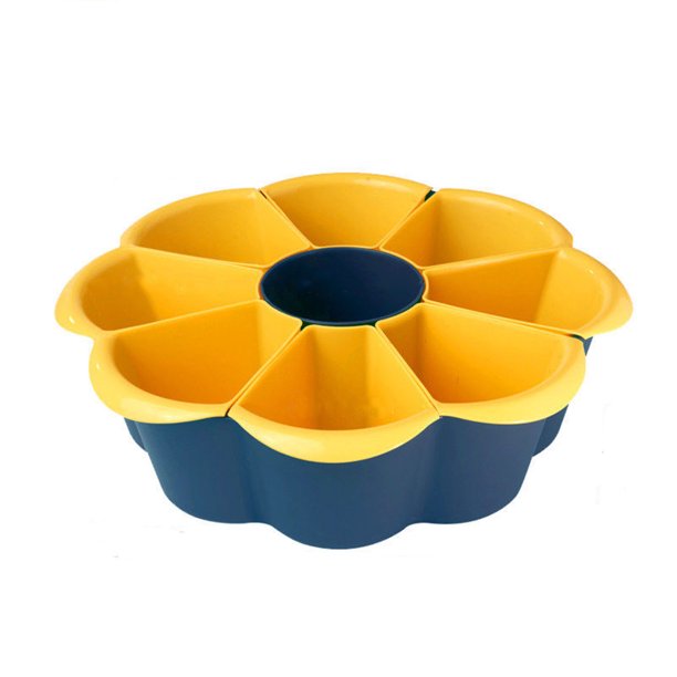 MAOWAPLG Rotating Fruit and Vegetable Tray Nesting Vegetable Platter ...