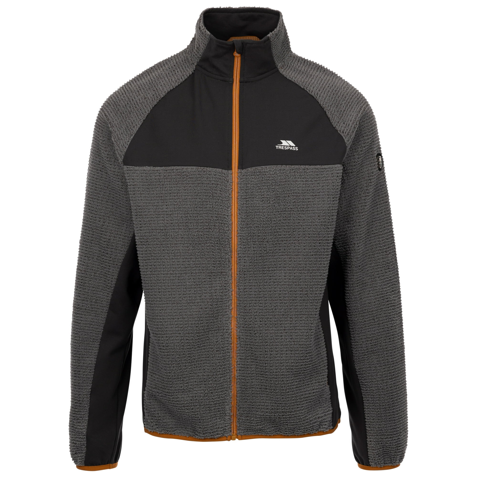 Click here for Trespass Mens Fleece Cranwell - Textured Knitted... prices
