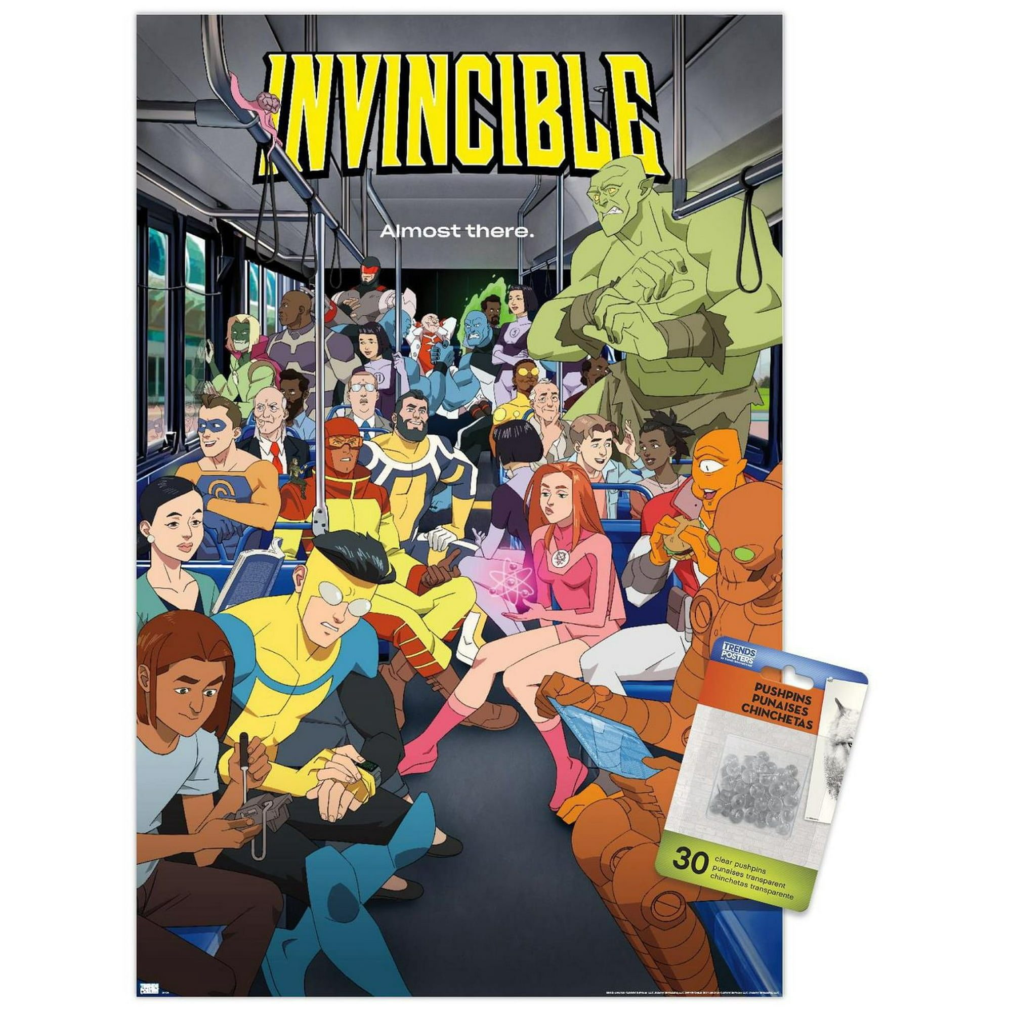 Click here for Trends International Invincible: Season 2 - Bus On... prices
