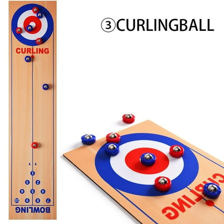 3 In 1 Table Curling Game 3 In 1 Table Curling Game Bowling ...
