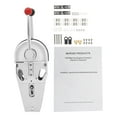 Throttle Control, Boat Dual-handle Controller Modern Zinc Alloy Double ...