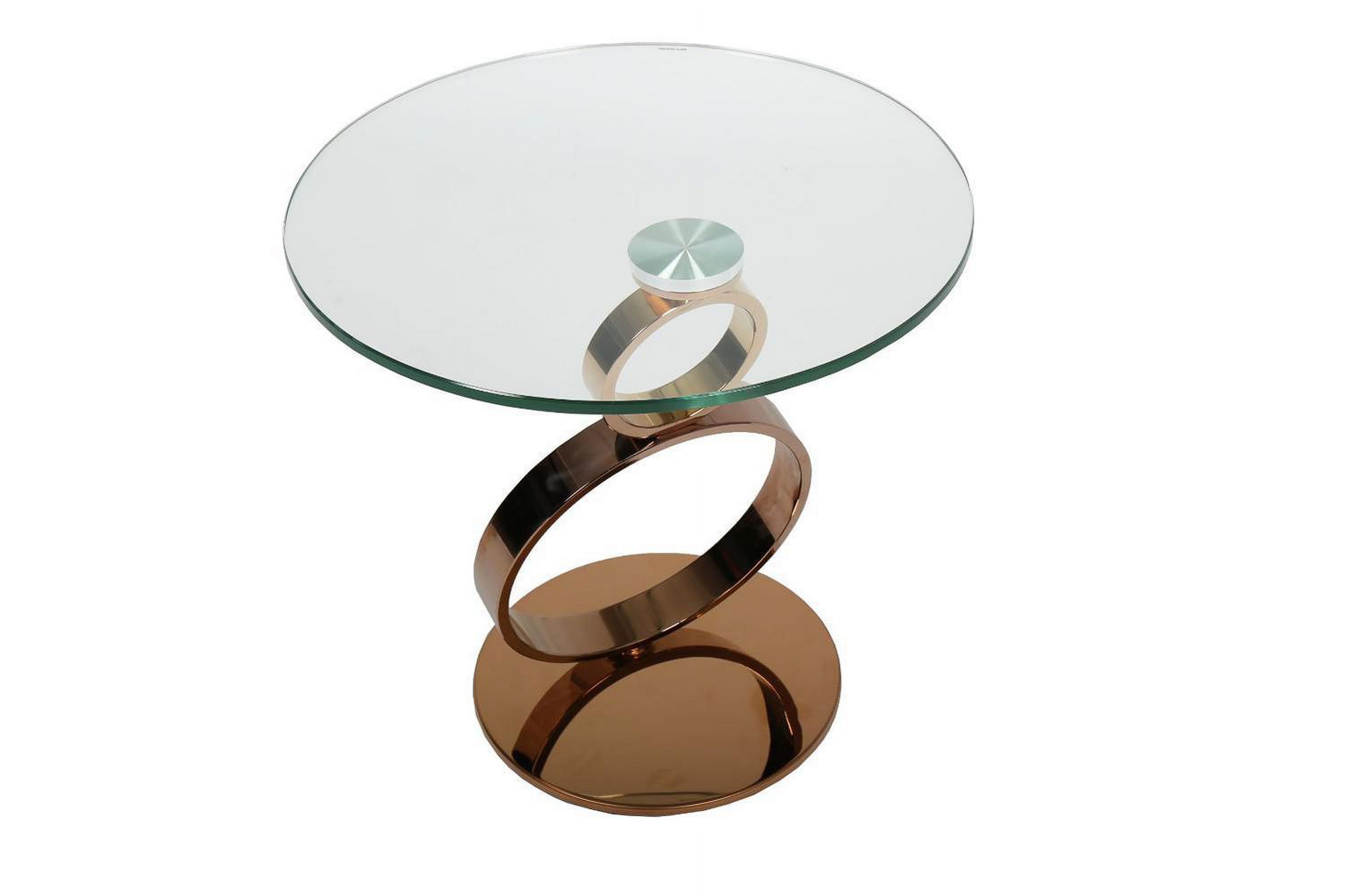 Canadian Ring End Table Copper Gold - Walmart.ca
