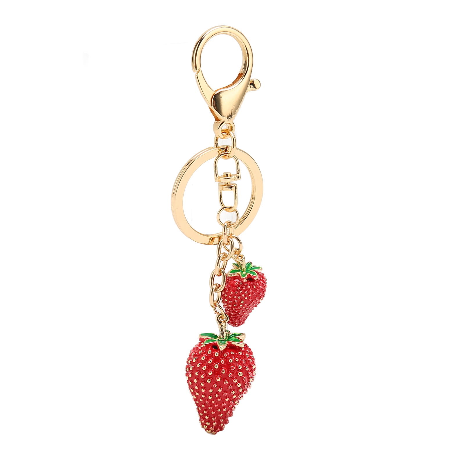 Click here for Staiysm Lovely Friut Keychain cute Strawberry Shap... prices