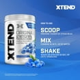XTEND Original BCAA Powder Blue Raspberry Ice, Sugar Free Post Workout ...