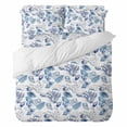 California King Size Duvet Cover 4 Piece Bedding Set Summer Corals ...