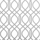Sun Zero Detour Modern Trellis 100% Blackout Cordless Roman Shade, 27 ...