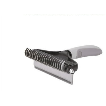 Ruff 'n Ruffus Double Sided Pet Rake Brush | Reduces Shedding + Free ...