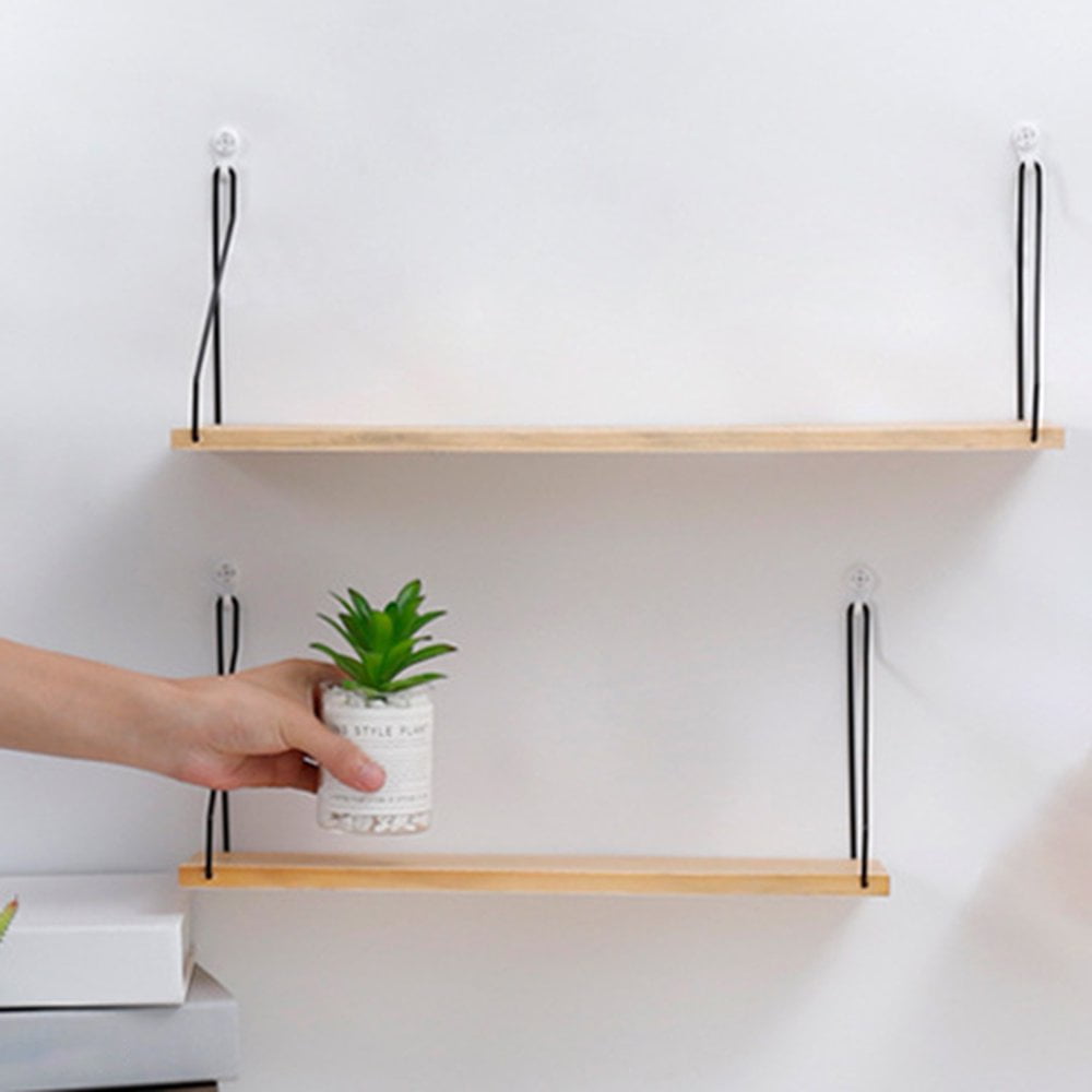 Click here for Generic Wooden Storage Rack Holder Wall Mounted Sh... prices