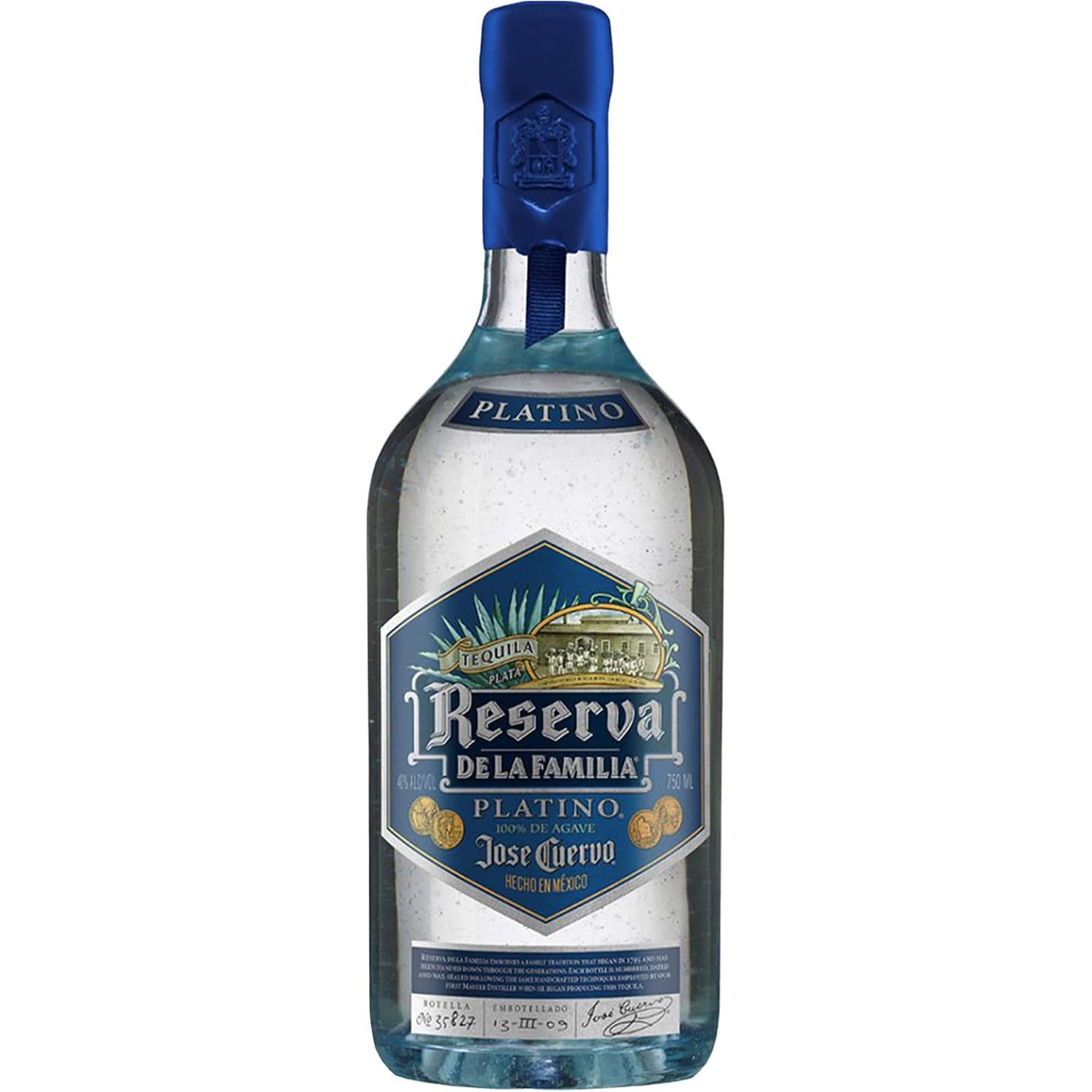 Tequila Reserva La Familia Platino Orgánico 750 ml Pack de 2 | Walmart ...