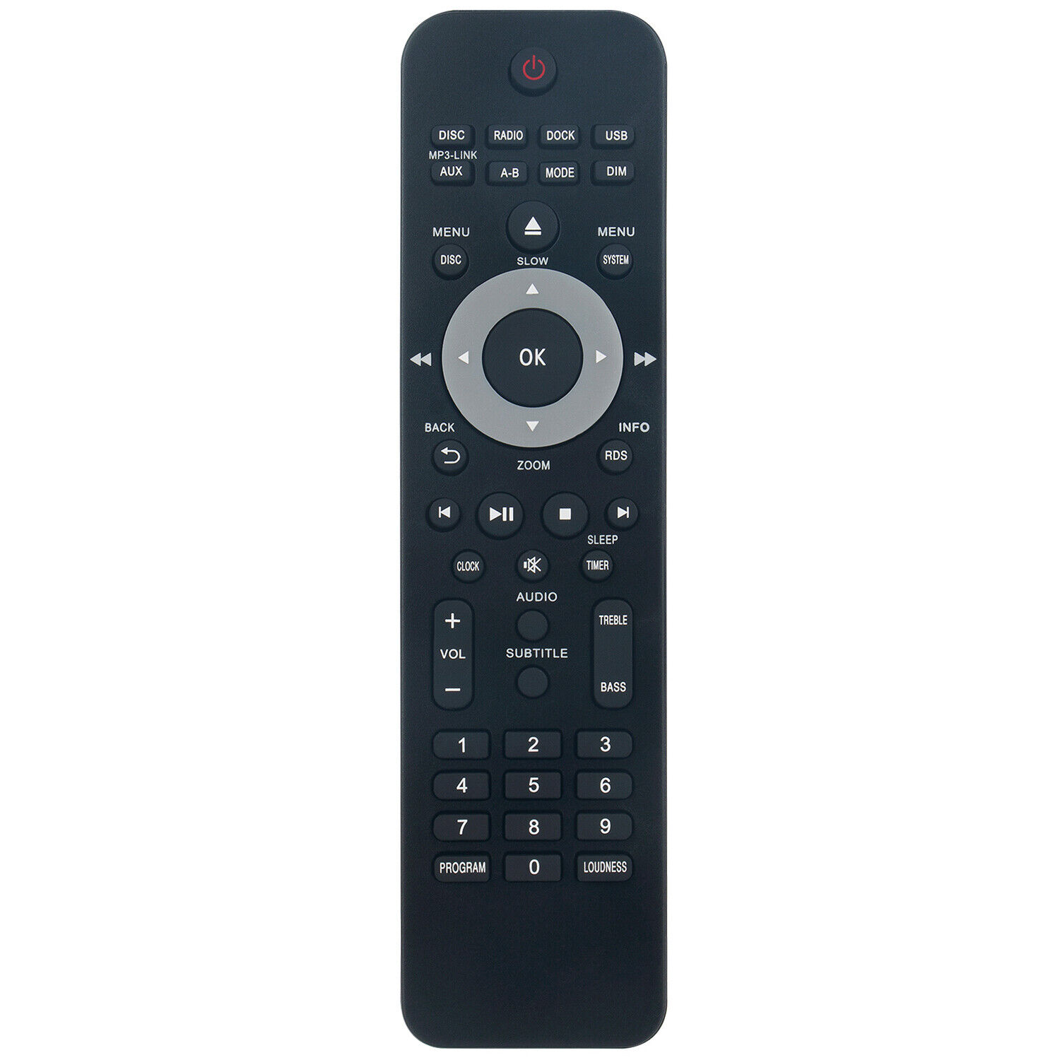 New Replaced Remote Control Fit for Philips DVD Component Hi-Fi Aystem ...