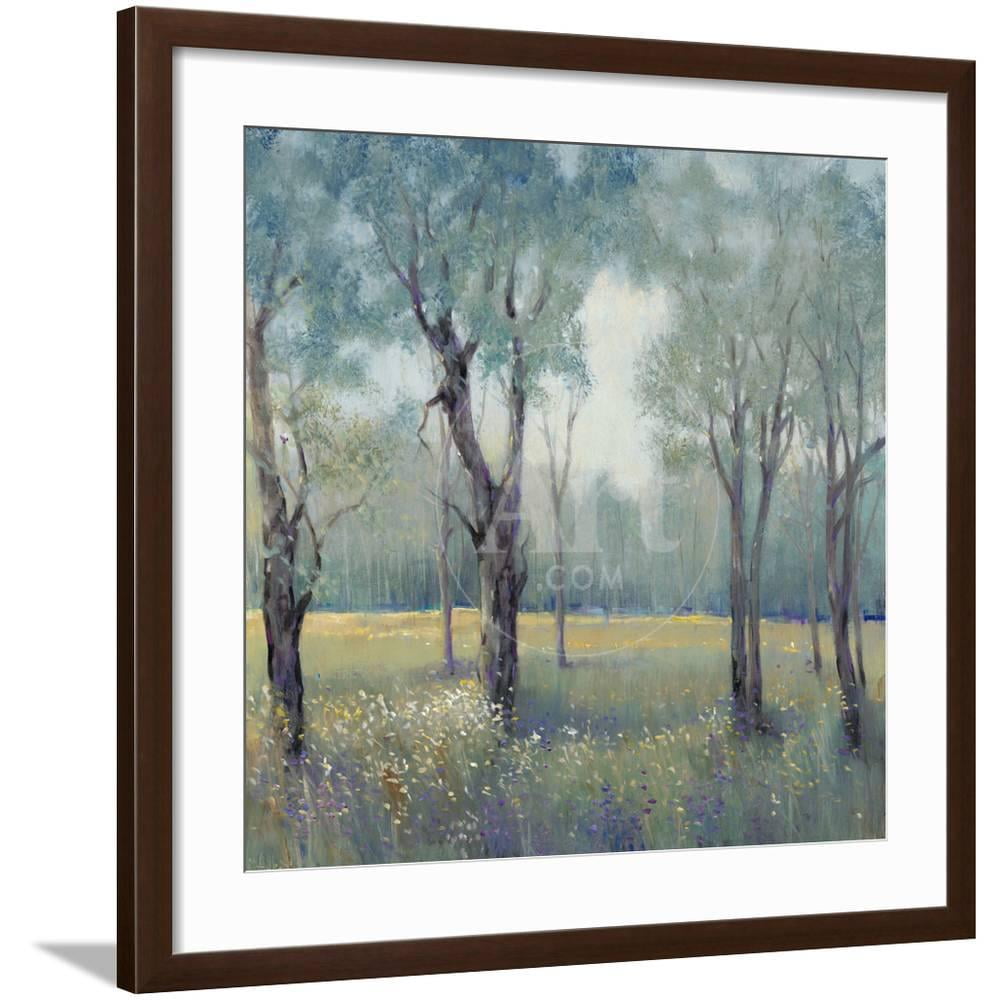 Morning Mist, Botanical Scenic Framed Art Print Wall Art by Tim OToole ...