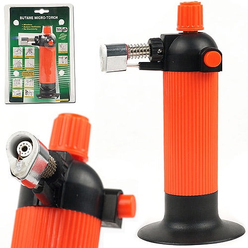 Self Igniting Refillable Butane Micro Torch - Walmart.com