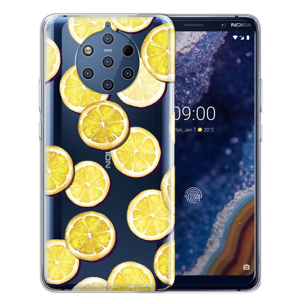 FINCIBO Soft TPU Clear Case Slim Protective Cover for Nokia 9 Pureview ...