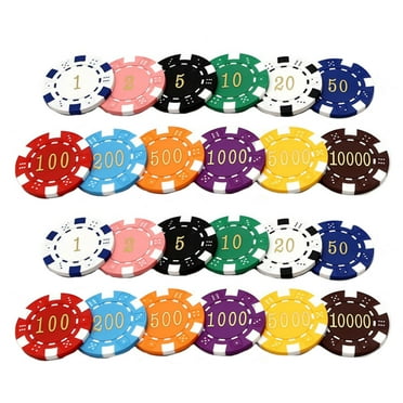 Poker Chips (100Pc) - 100 Pieces - Walmart.com