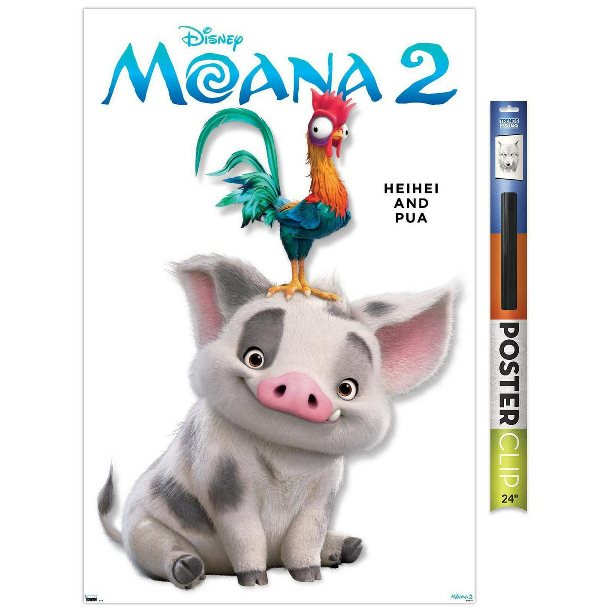 Click here for Trends International Disney Moana 2 - Heihei And P... prices
