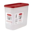 Rubbermaid Modular Canister 16 Cup Dry Food Storage with Lid, Clear ...