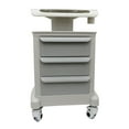 Techtongda 3 Layers Mobile Trolley Cart Beauty Instrument Cart for ...