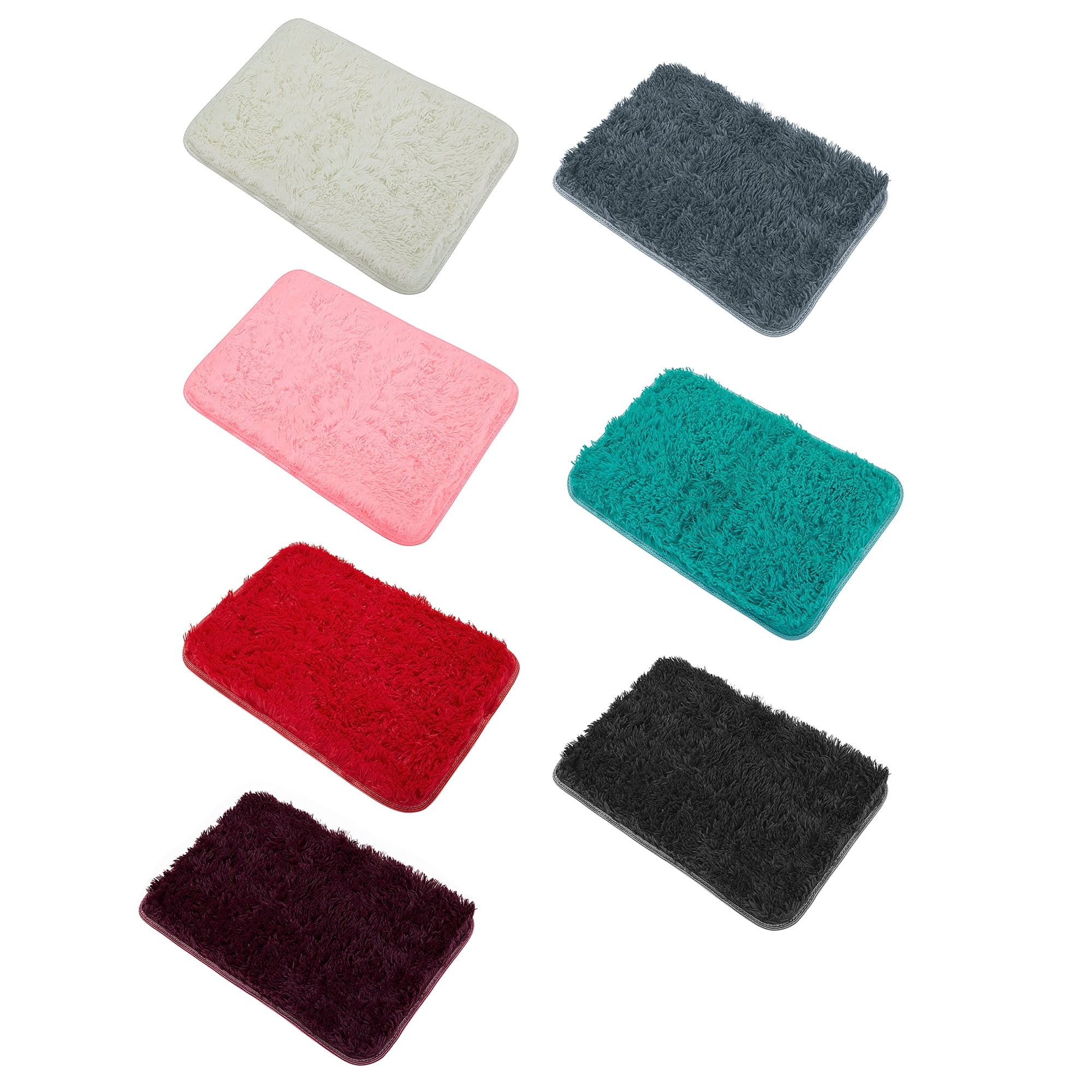 15.75 x 23.62 inch Fluffy Rugs, Plush Area Rugs for Home Decor, Furry ...